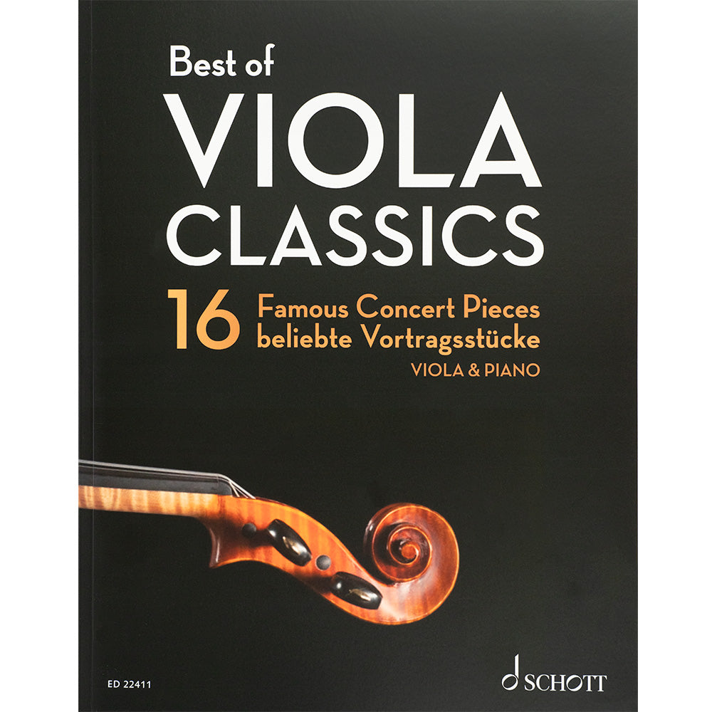 Best Of Viola Classics, 16 Famous Concert Pieces - Viola and Piano - S