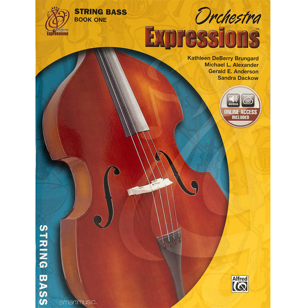 Orchestra Expressions: String Bass Book & CD - Beginner Strings