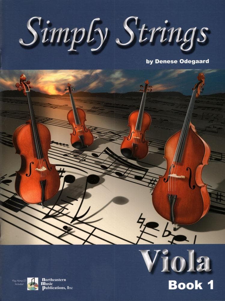 Beginner Viola Book - Odegaard Simply Strings