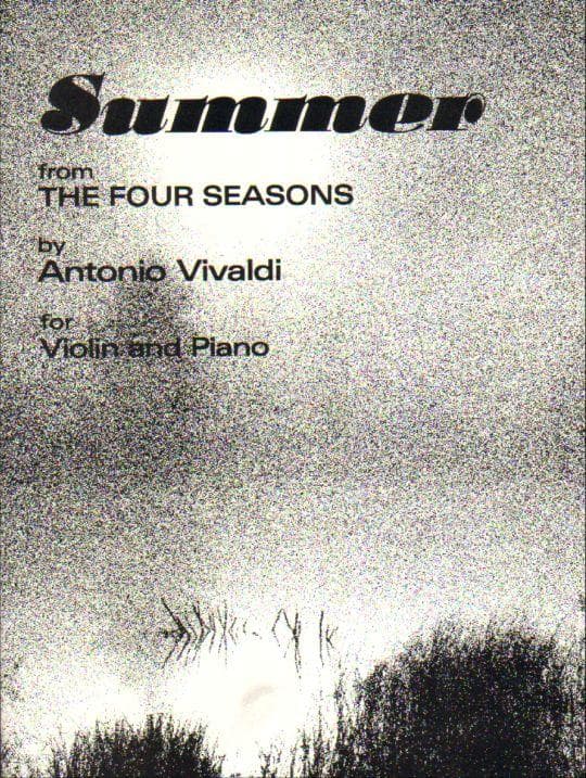 Antonio Vivaldi The Four Seasons Summer