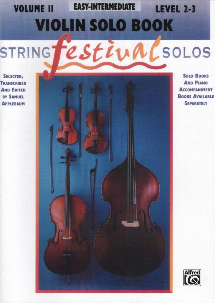 Applebaum's Violin Sheet Music for String Festival Solos