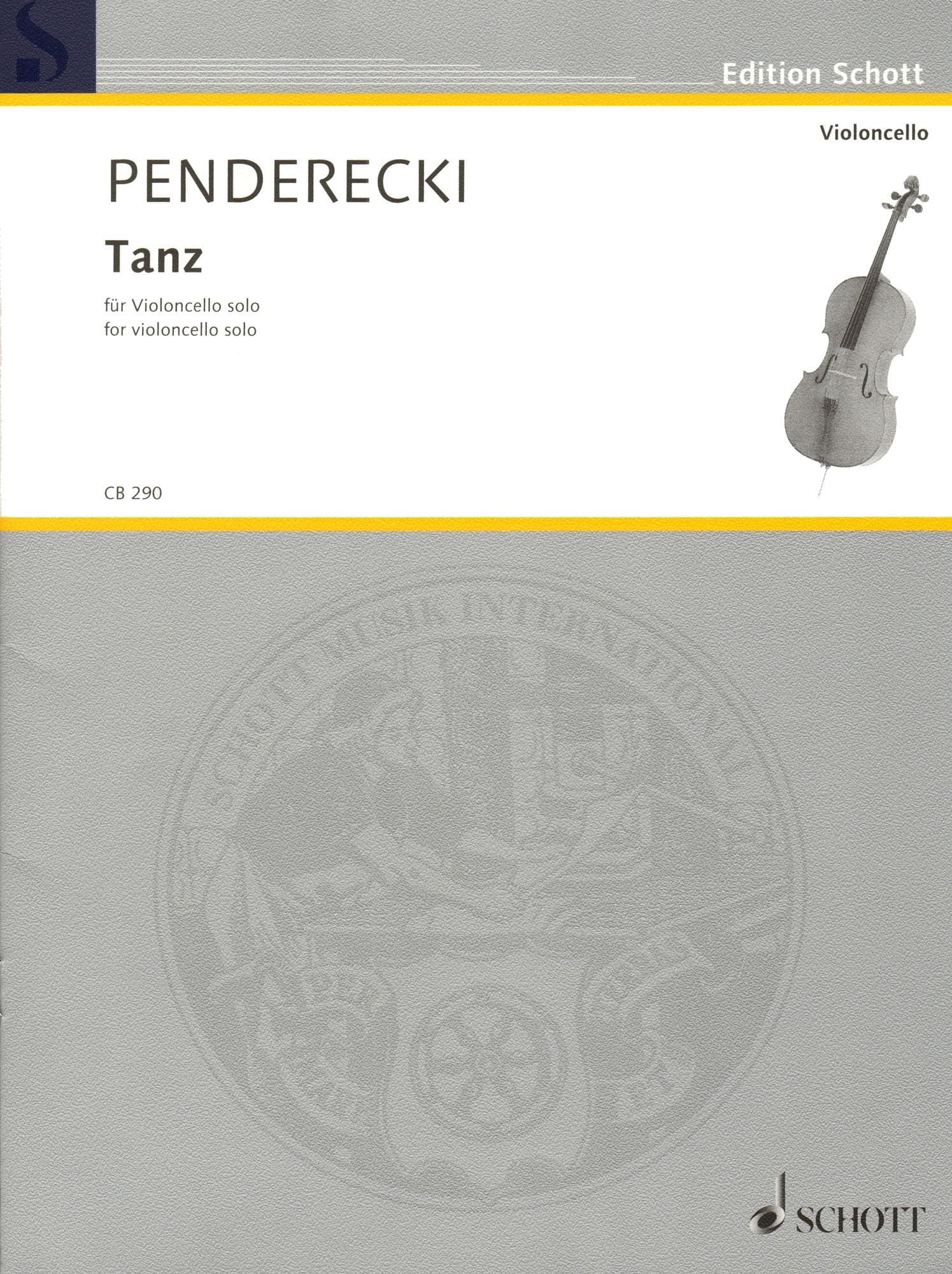 Penderecki Tanz Cello Solo @Sharmusic