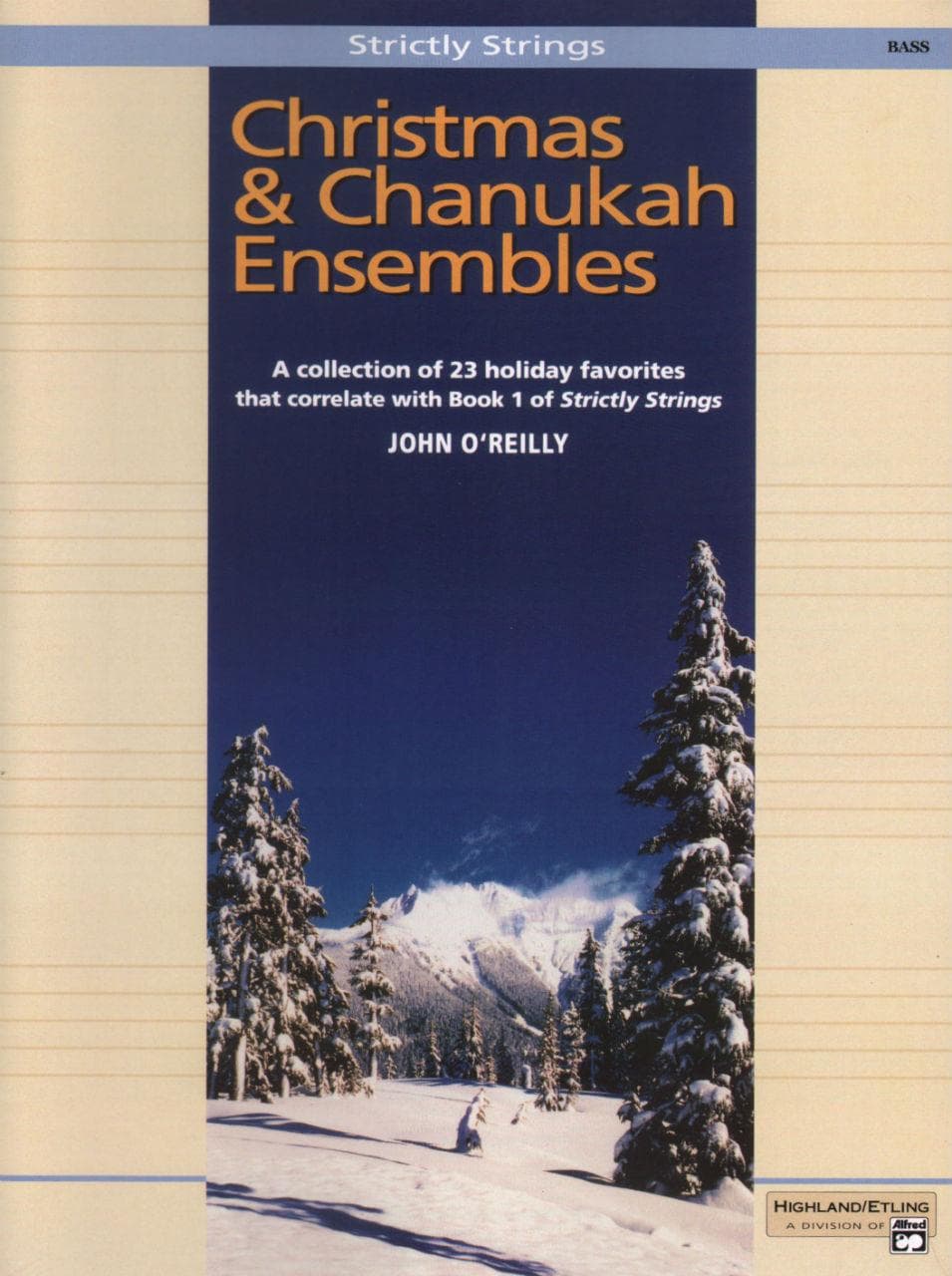 Christmas & Chanukah Ensembles with Bass & Sheet Music