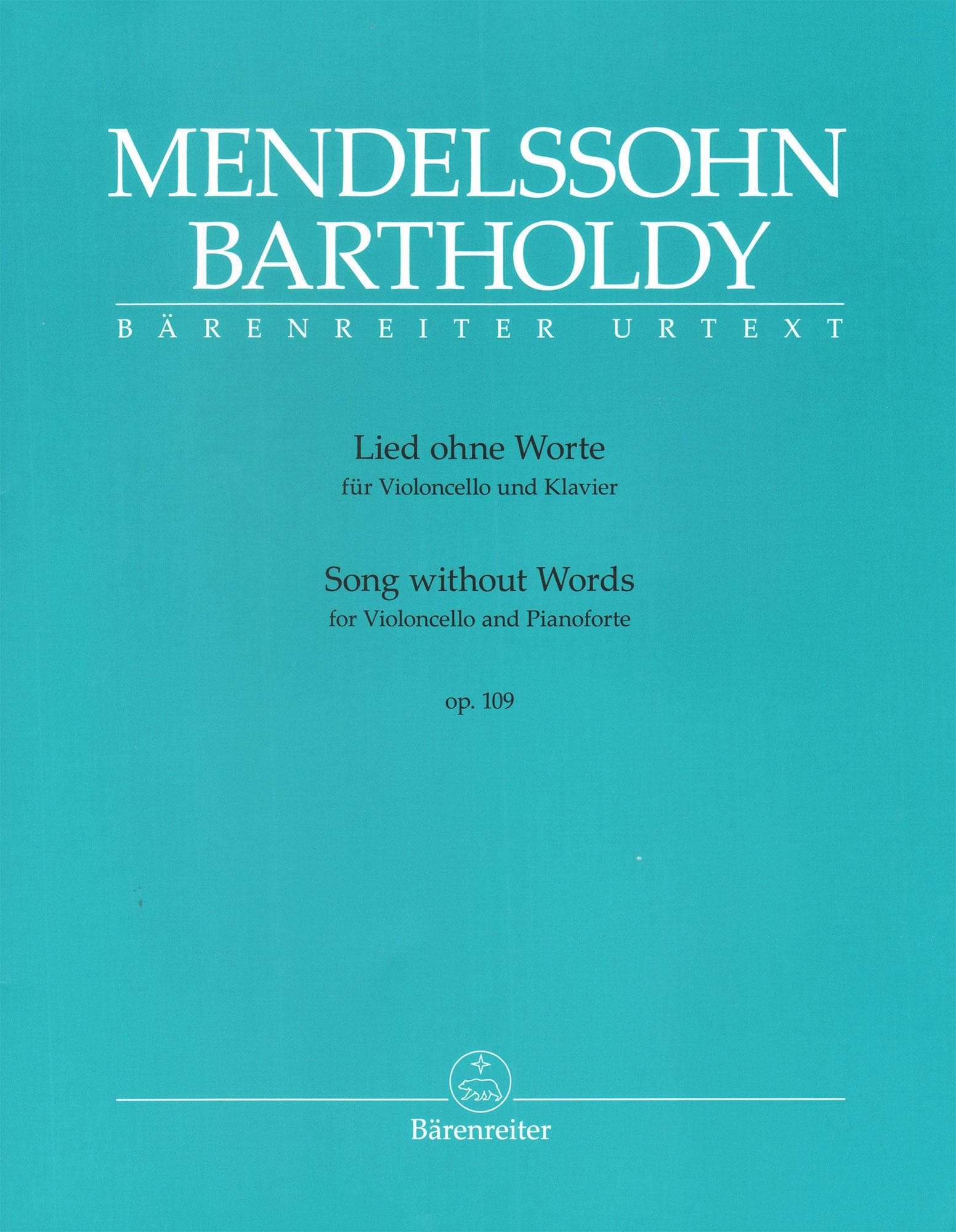 Mendelssohn Op.109 Violin Sheet Music