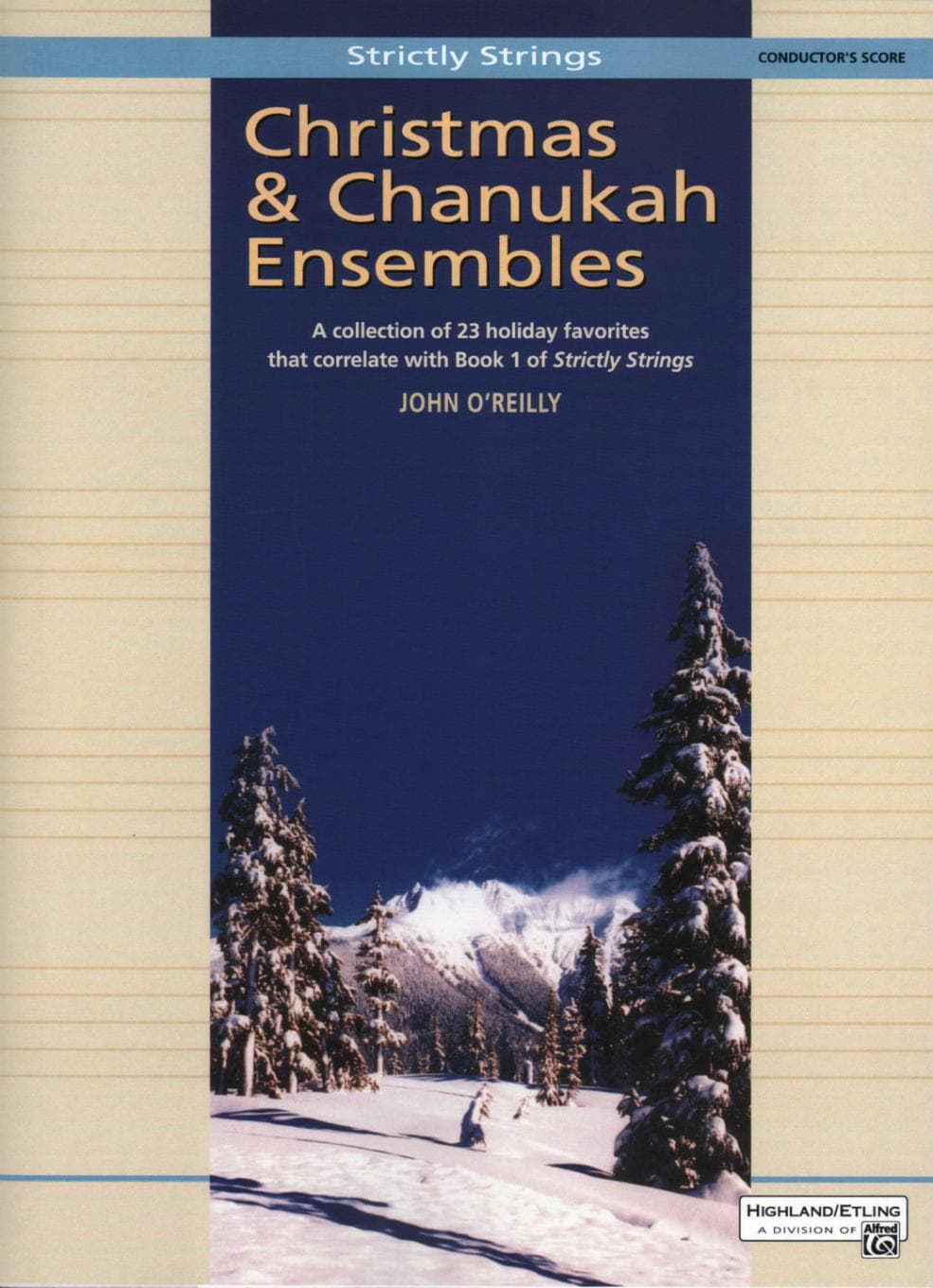 Christmas & Chanukah Violin Sheet Music Score