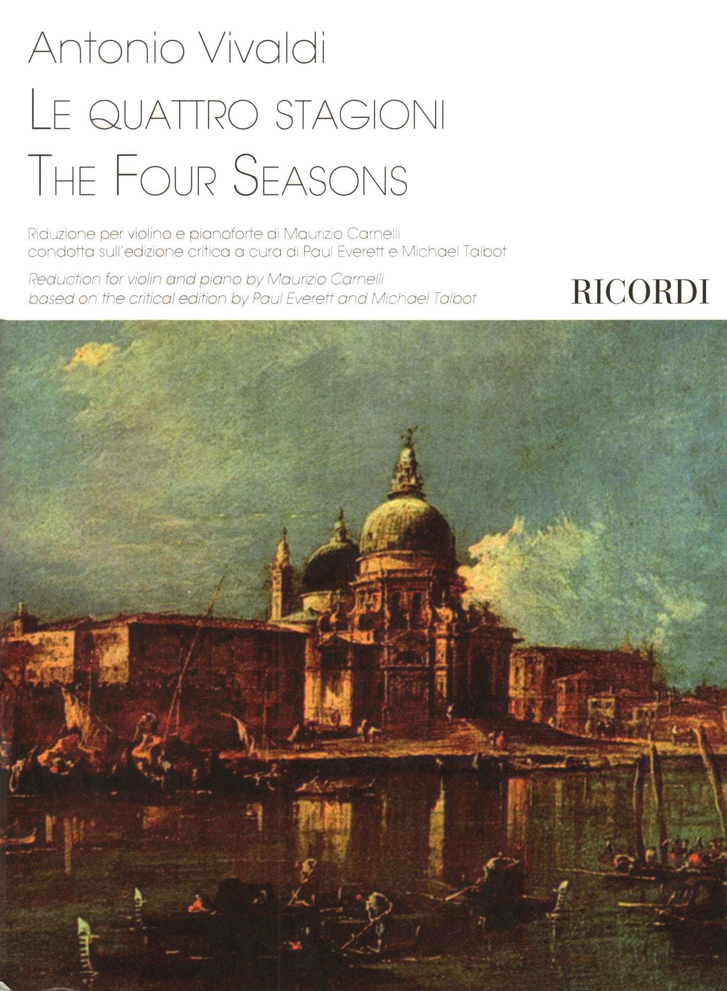 Vivaldi Four Seasons: Violin & Piano Sheet Music
