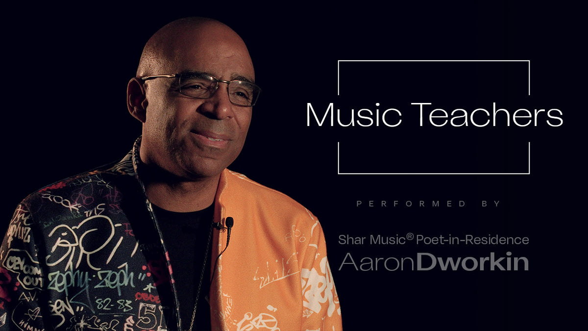 Aaron Dworkin's Poetry & Artistry | Shar Music®