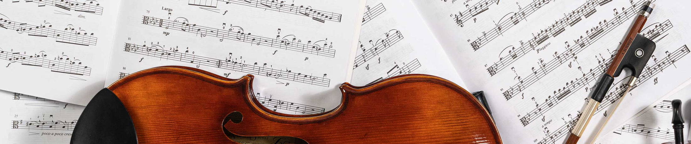 Sheet music, method books and digital music for the viola