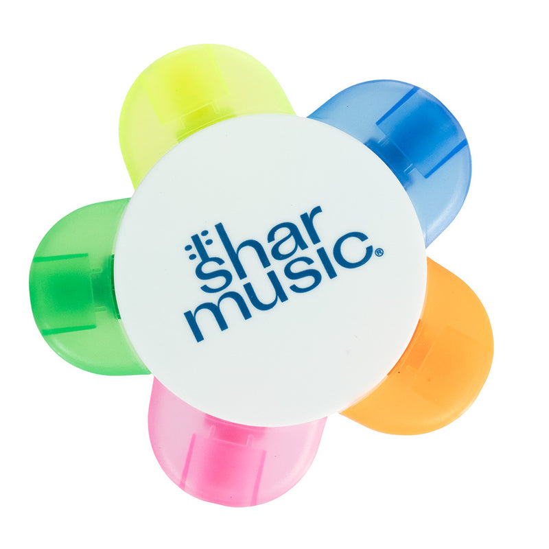 Shar Music 5 Color Highlighter