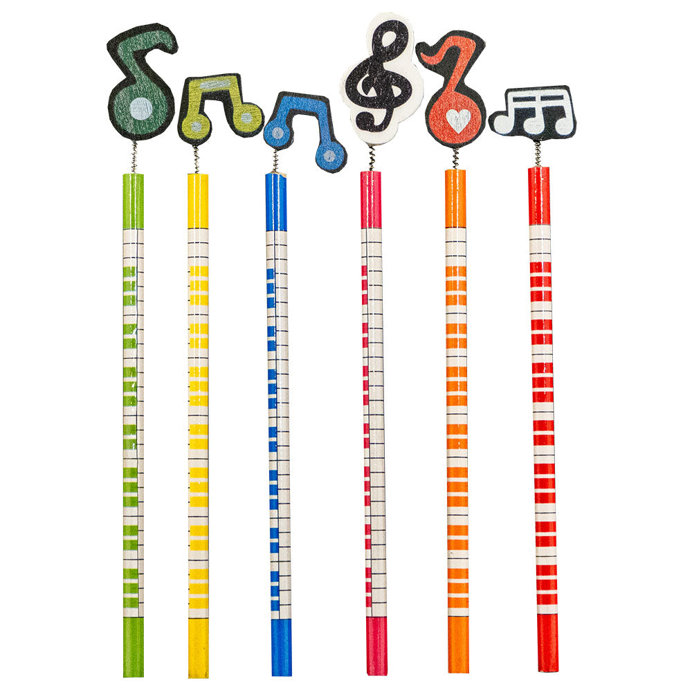 Musical Pencils 6-Pack