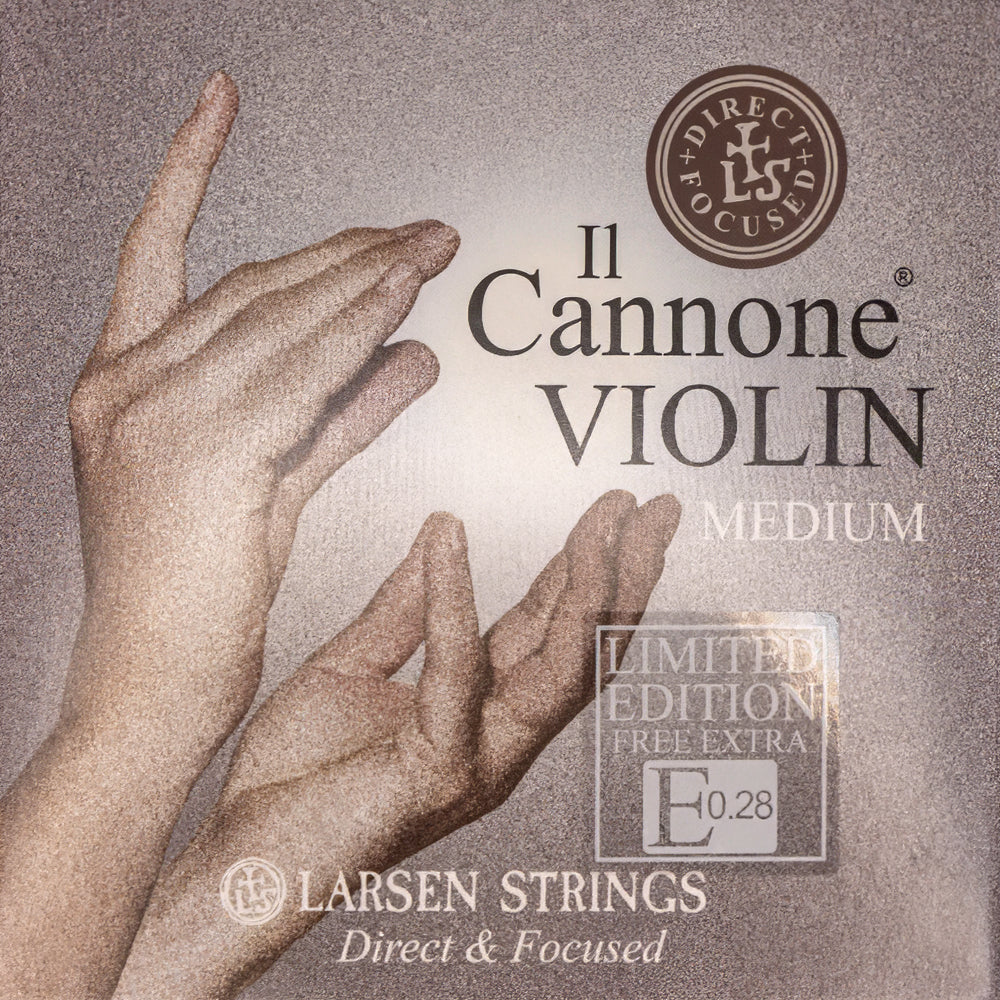 Larsen Il Cannone Violin String - 4/4 Size - Medium Gauge