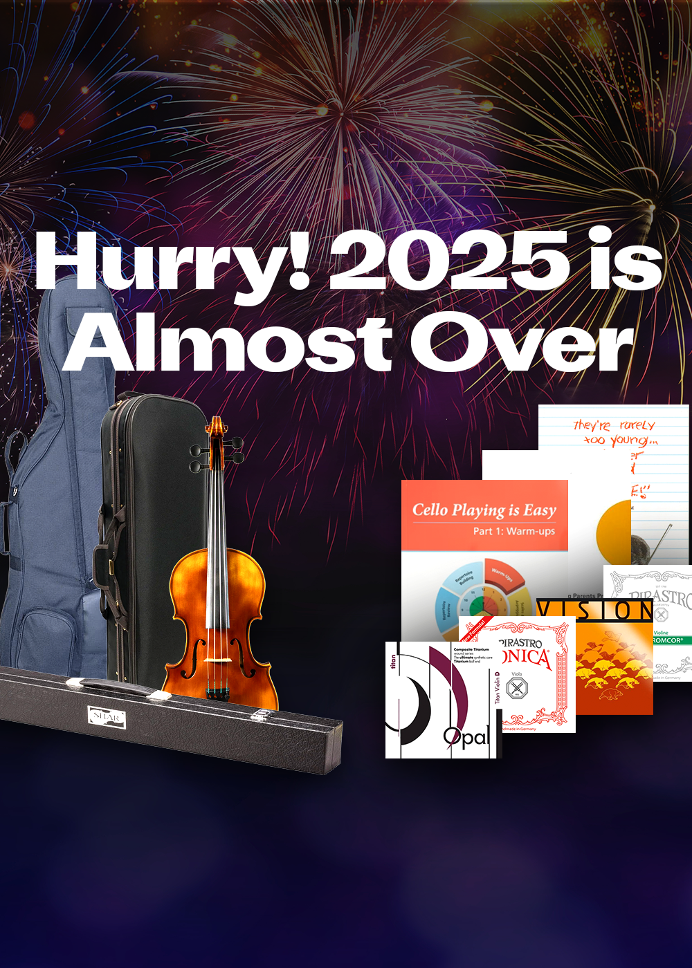 Shar Music Year-End Sale | Up to 85% Off Instruments & Gear