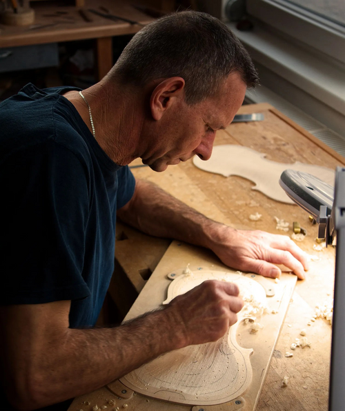 Ryszard Osowski Guarneri Silver Violin - Shar Music