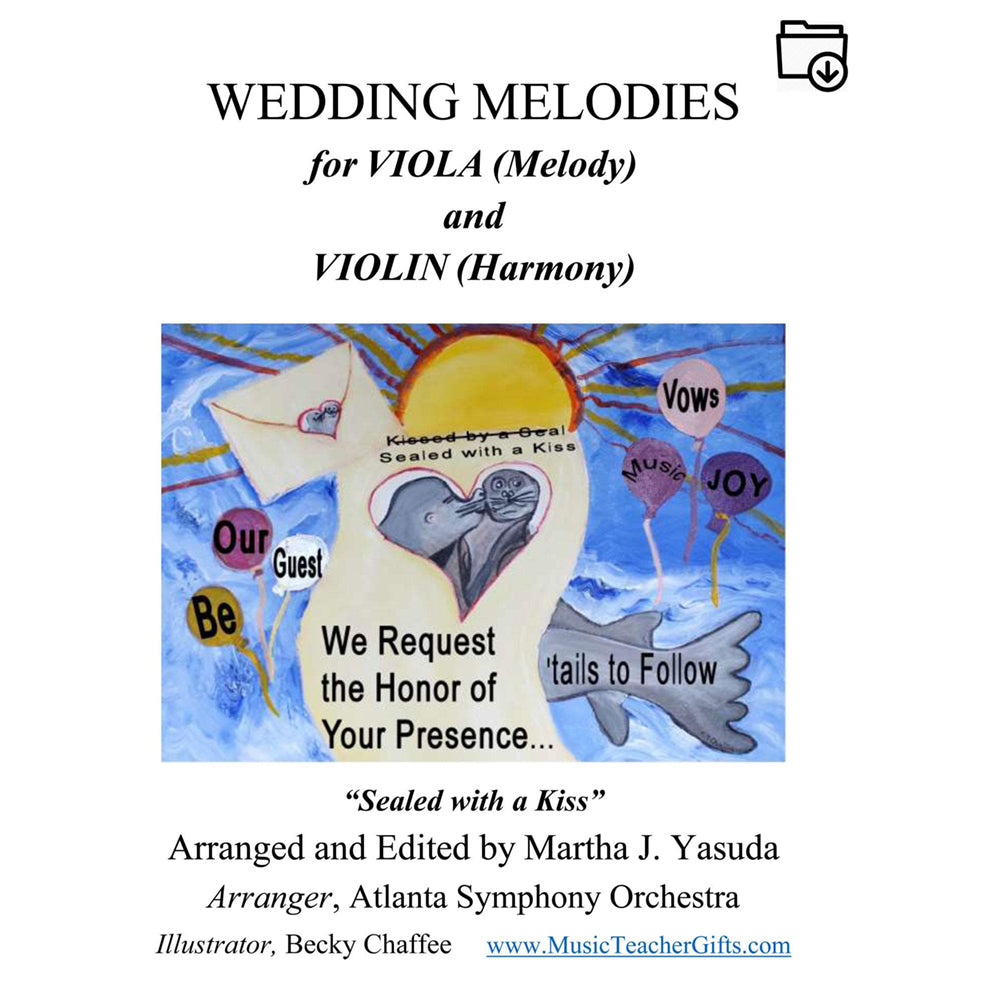 Viola & Violin Wedding Melodies - Digital Download by Yasuda Martha