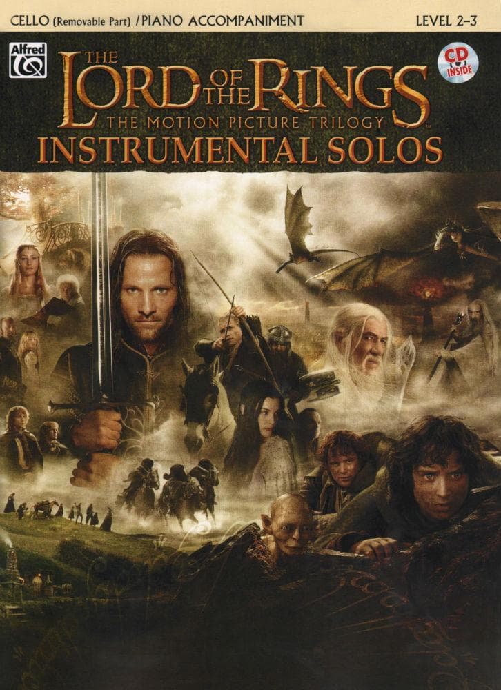 Concerning Hobbits Sheet Music Cello