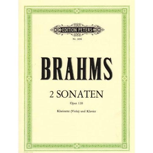 Brahms Sonatas Op. 120 Hermann Sheet Music