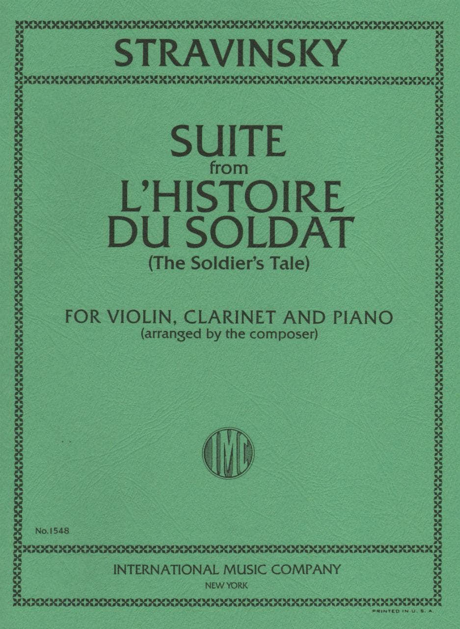 Stravinsky Suite Soldat Music eCommerce