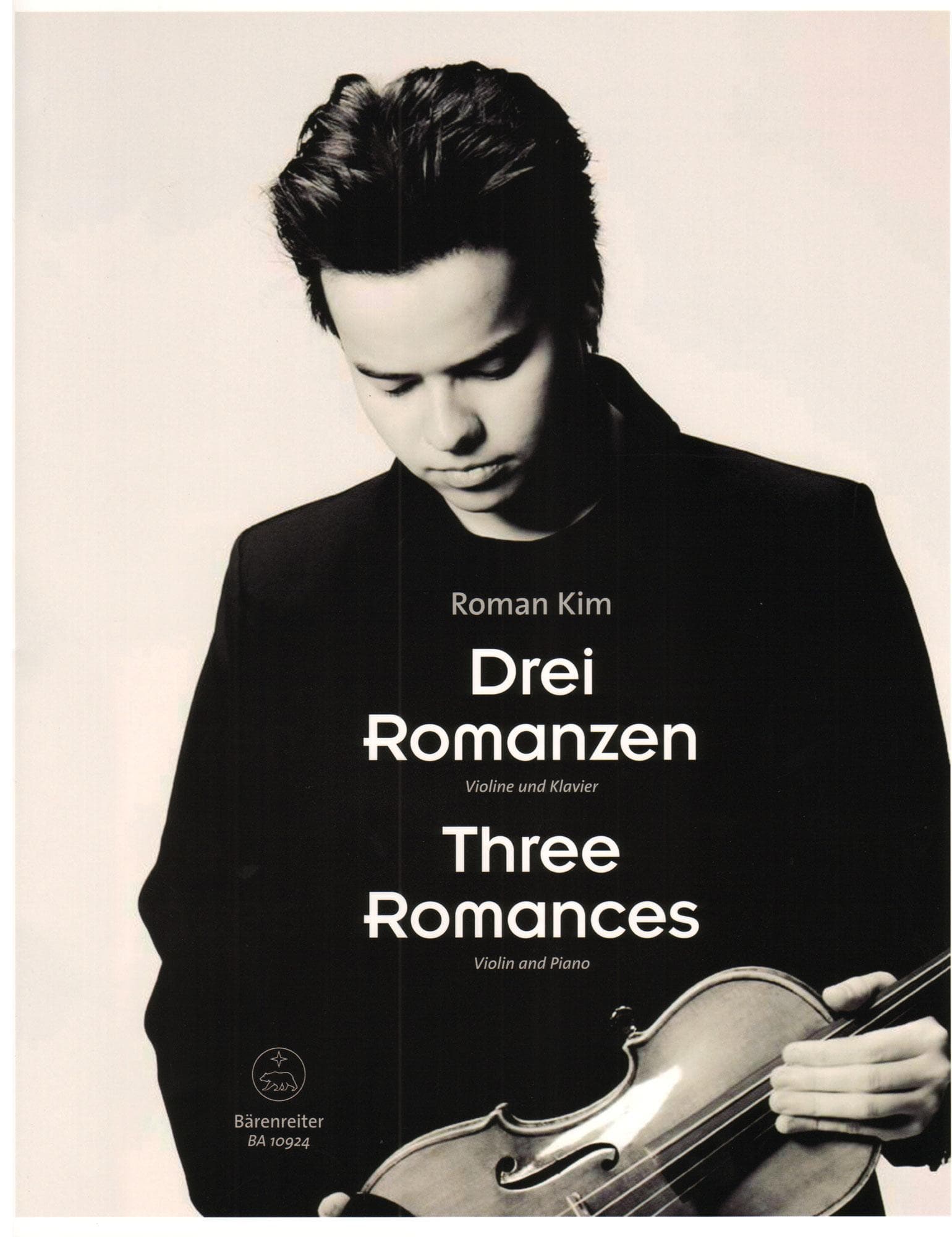 Roman Kim: Three Romances for Violin & Piano Sheet Music
