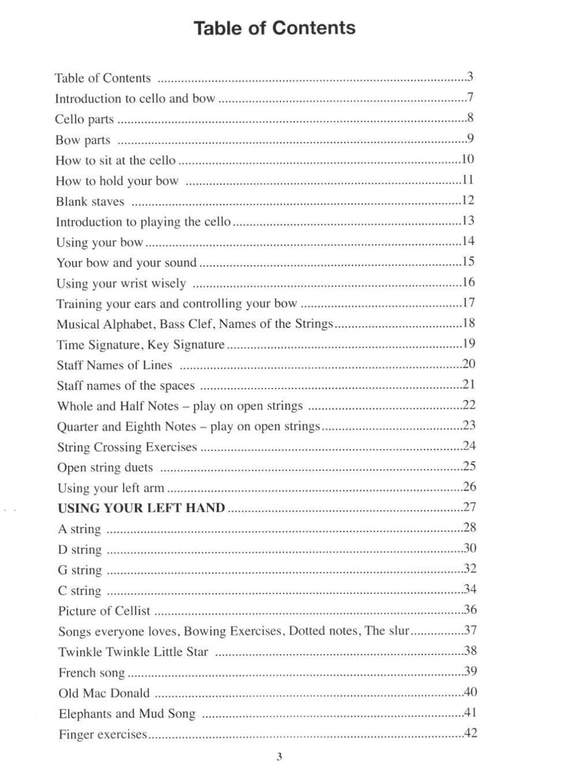Watts Cello Method Book: Technique & Practice