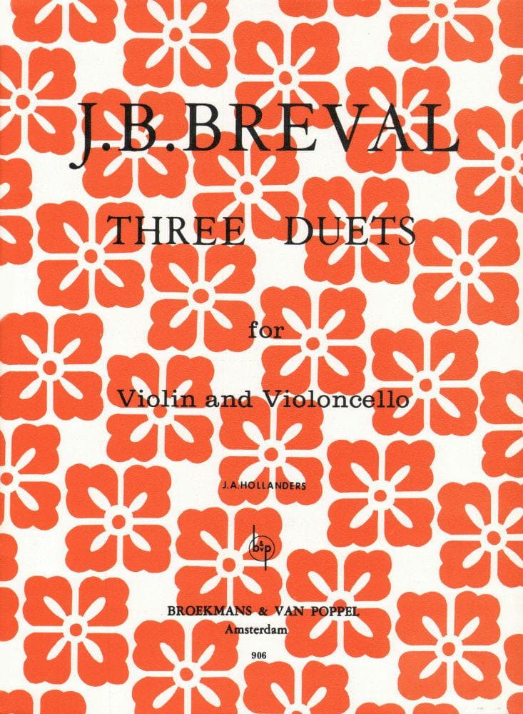 Breval Duets: Violin & Cello Sheet Music