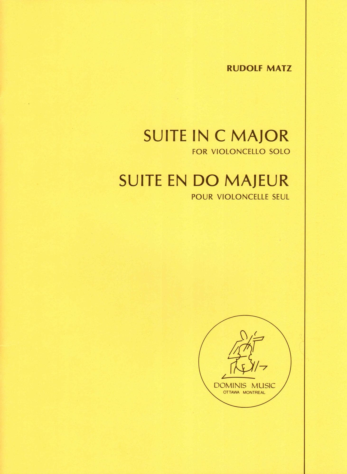 Matz Suite C Major Violin Sheet Music