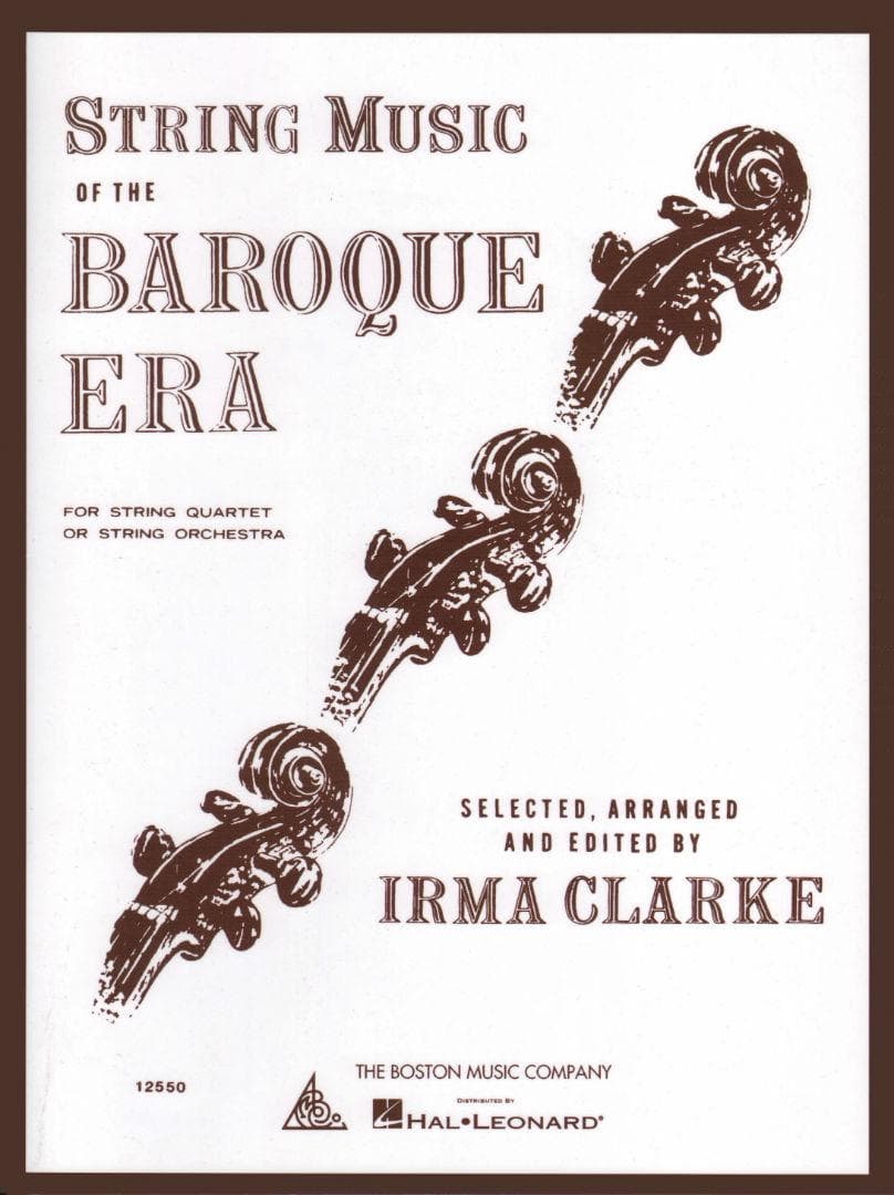 Baroque String Music: Clarke & Music History
