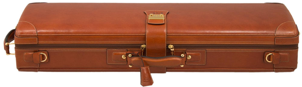Brown Leather Viola Case: Music Accessories