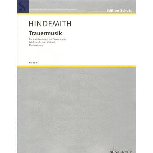 Hindemith Trauermusik: Music of Mourning
