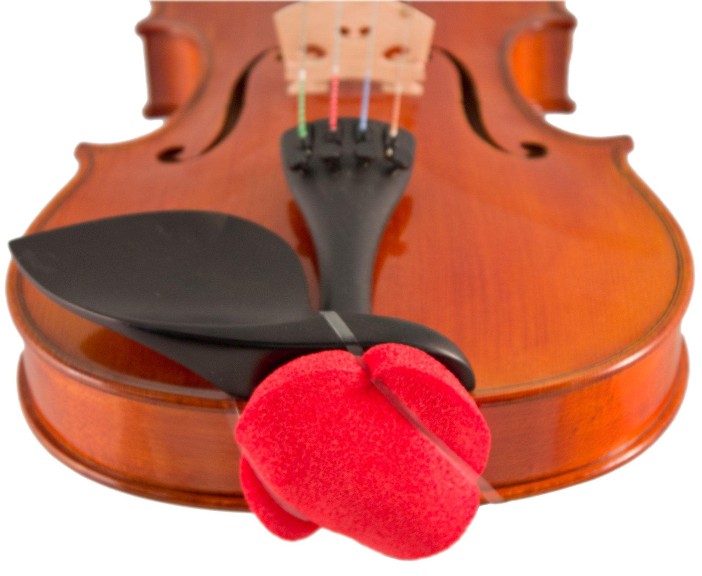 Red Sponge Shoulder Rest - Violin Accessories