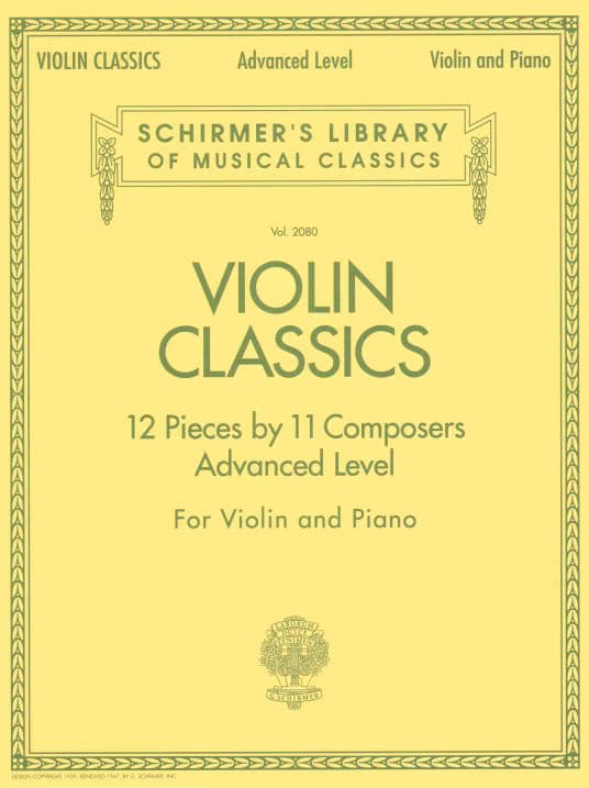 Advanced Violin Classics: Sheet Music for Violin and Piano