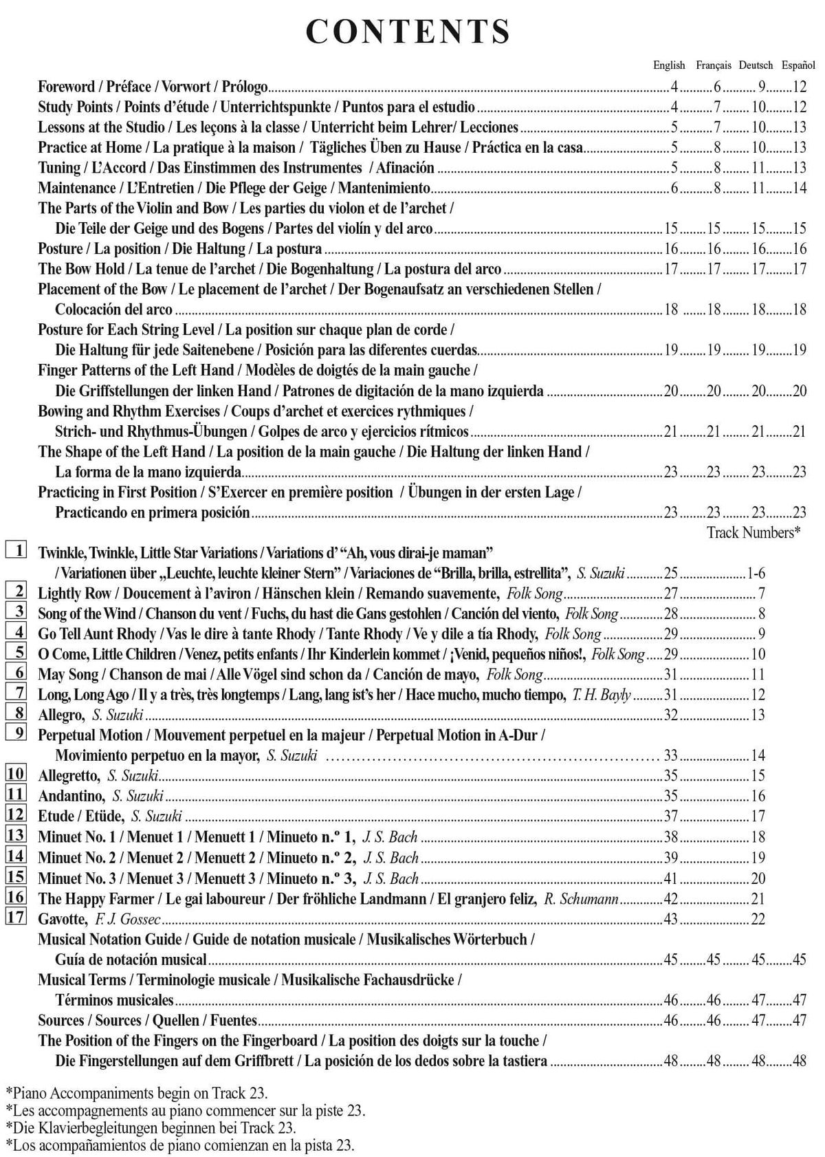 Suzuki Violin School Vol. 1 Book & CD