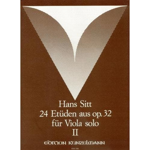 Violin Sheet Music: Sitt Vol 2 Op 32 Klemm Etudes