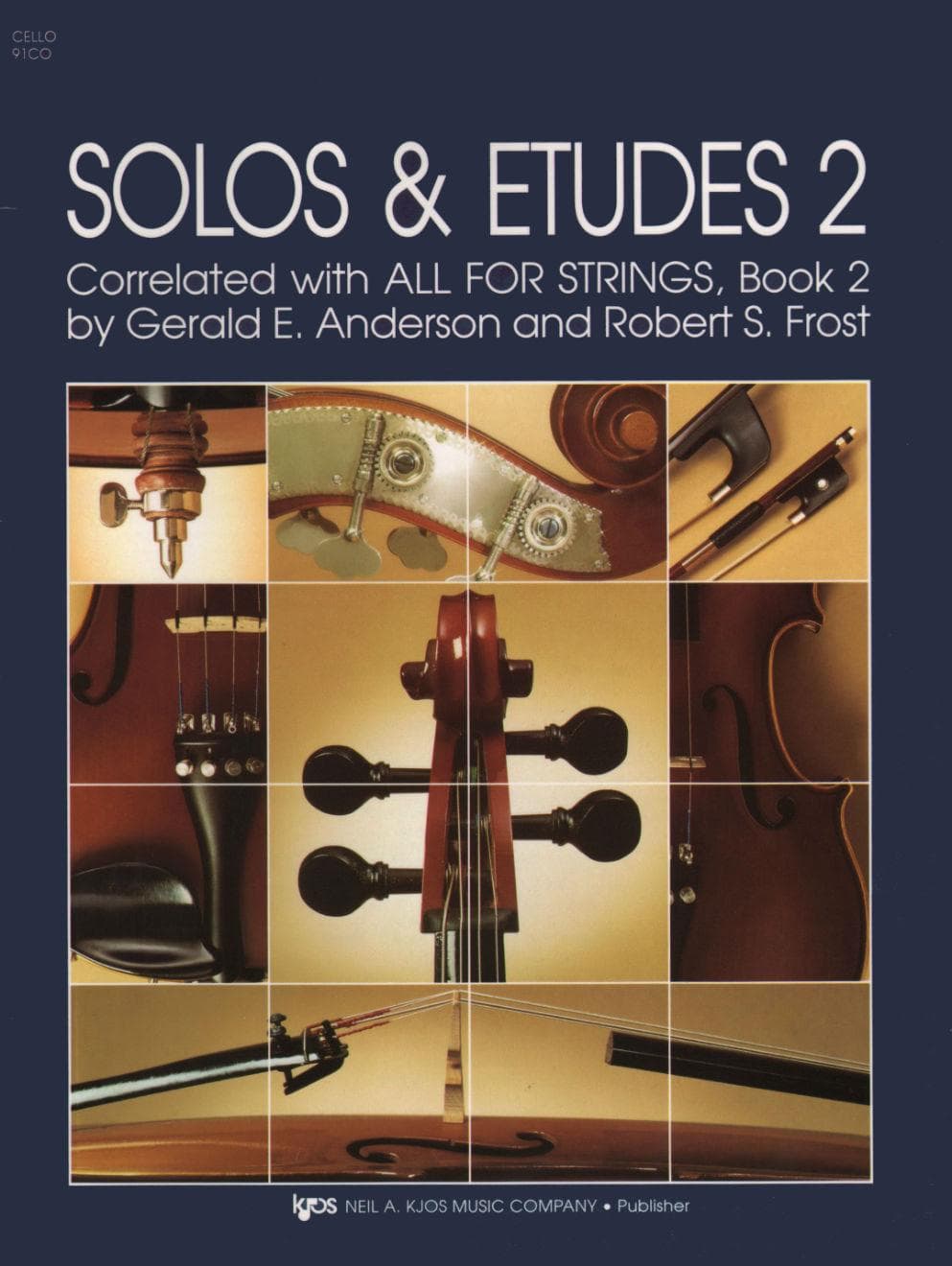 Cello Solos & Etudes Music Book