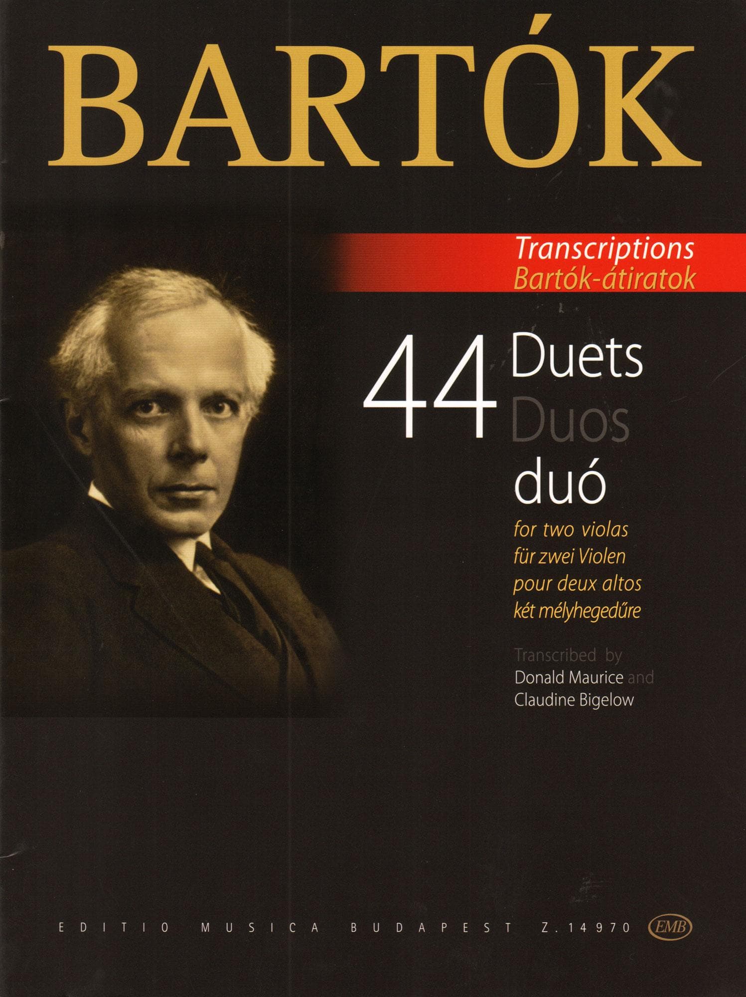 Bartok Viola Duets: 2 Violas, Chamber Music