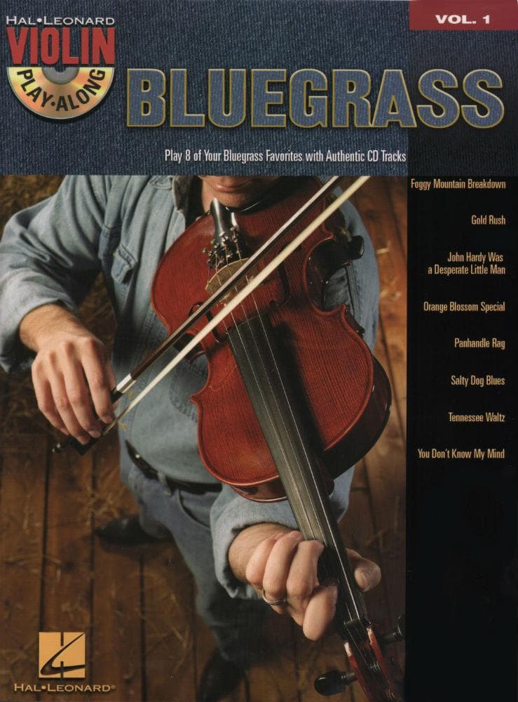 Bluegrass Violin Playalong & Sheet Music with Fiddle Tunes