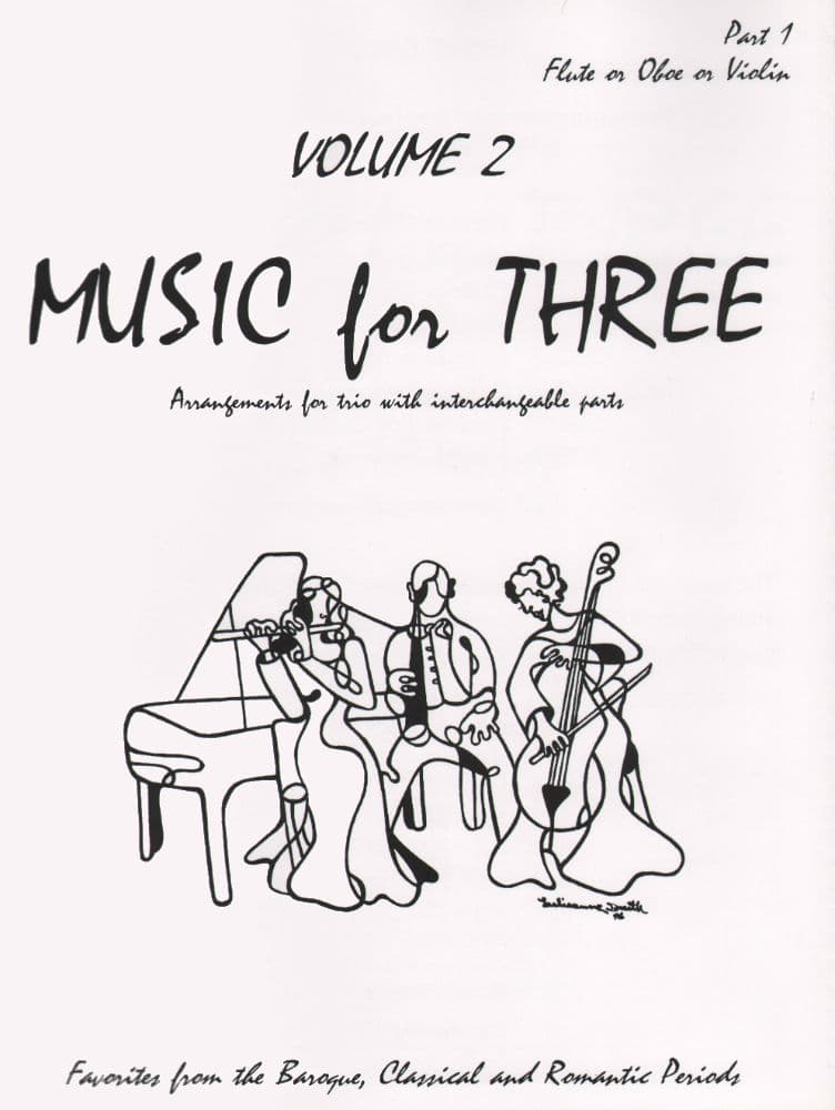 Music for Three Vol. 2 Pt. 1: Violin, Oboe, Flute