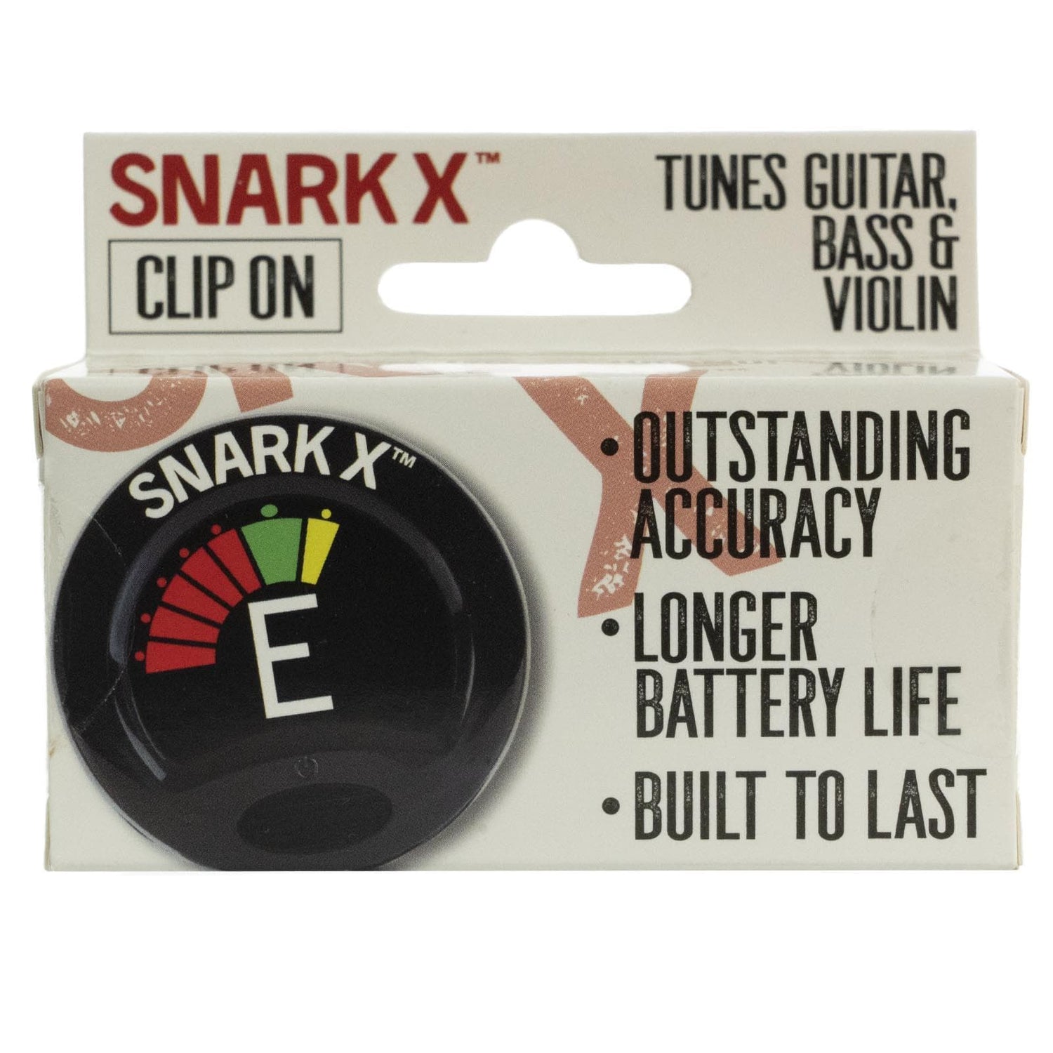 Snark X Clip-On Tuner: Perfect Chromatic Guitar Tuner