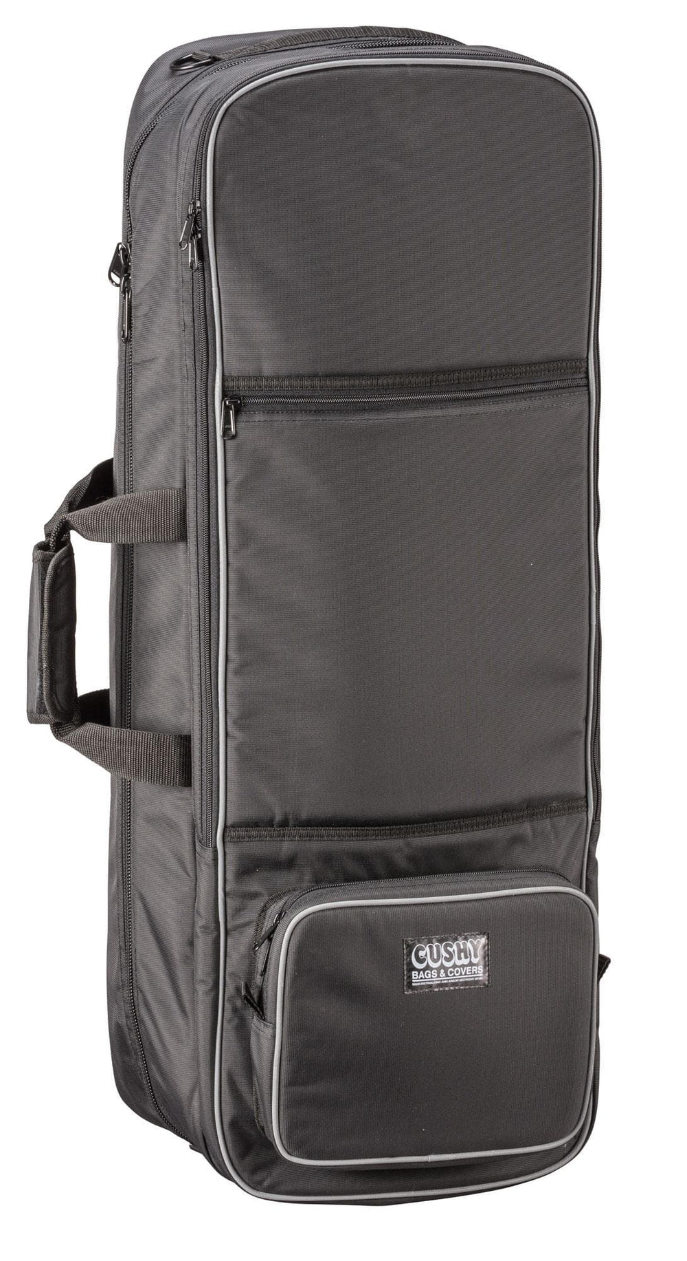 Cushioned violin backpack for oblong case