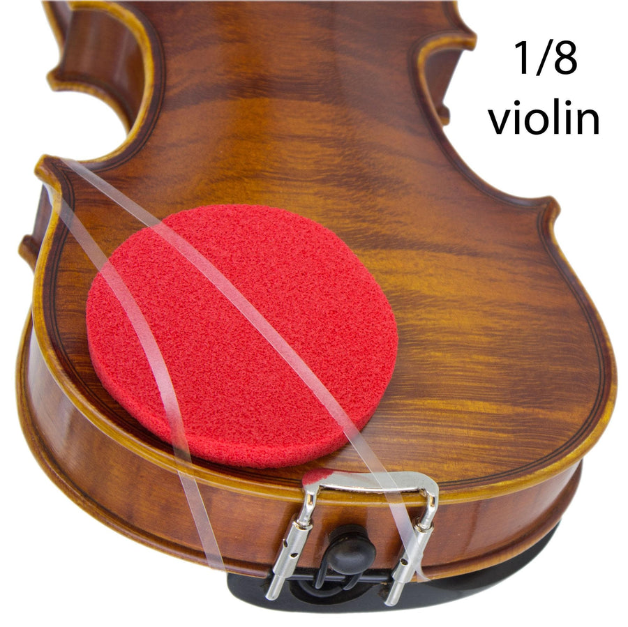 Red Sponge Shoulder Rest - Violin Accessories