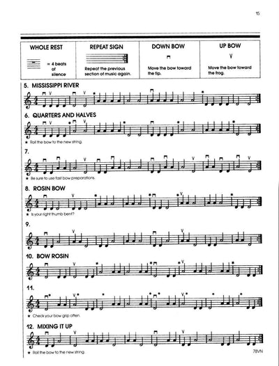 Master the Violin: Beginner Method Book