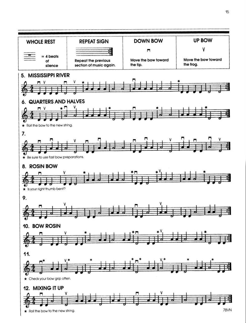 Master the Violin: Beginner Method Book