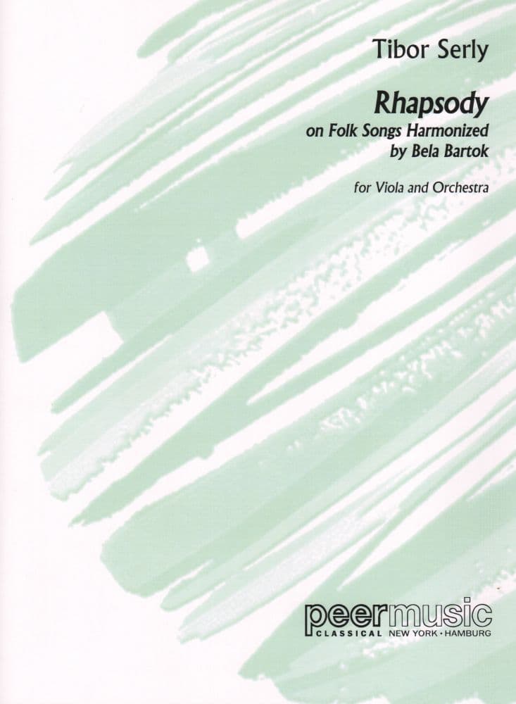 Viola Sheet Music: Serly Rhapsody & Orchestra Classics