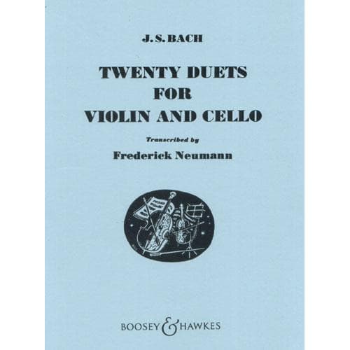 Bach Duets: Violin & Cello Sheet Music - Classical Strings