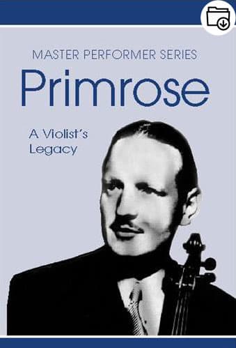 William Primrose's Viola Legacy in Music