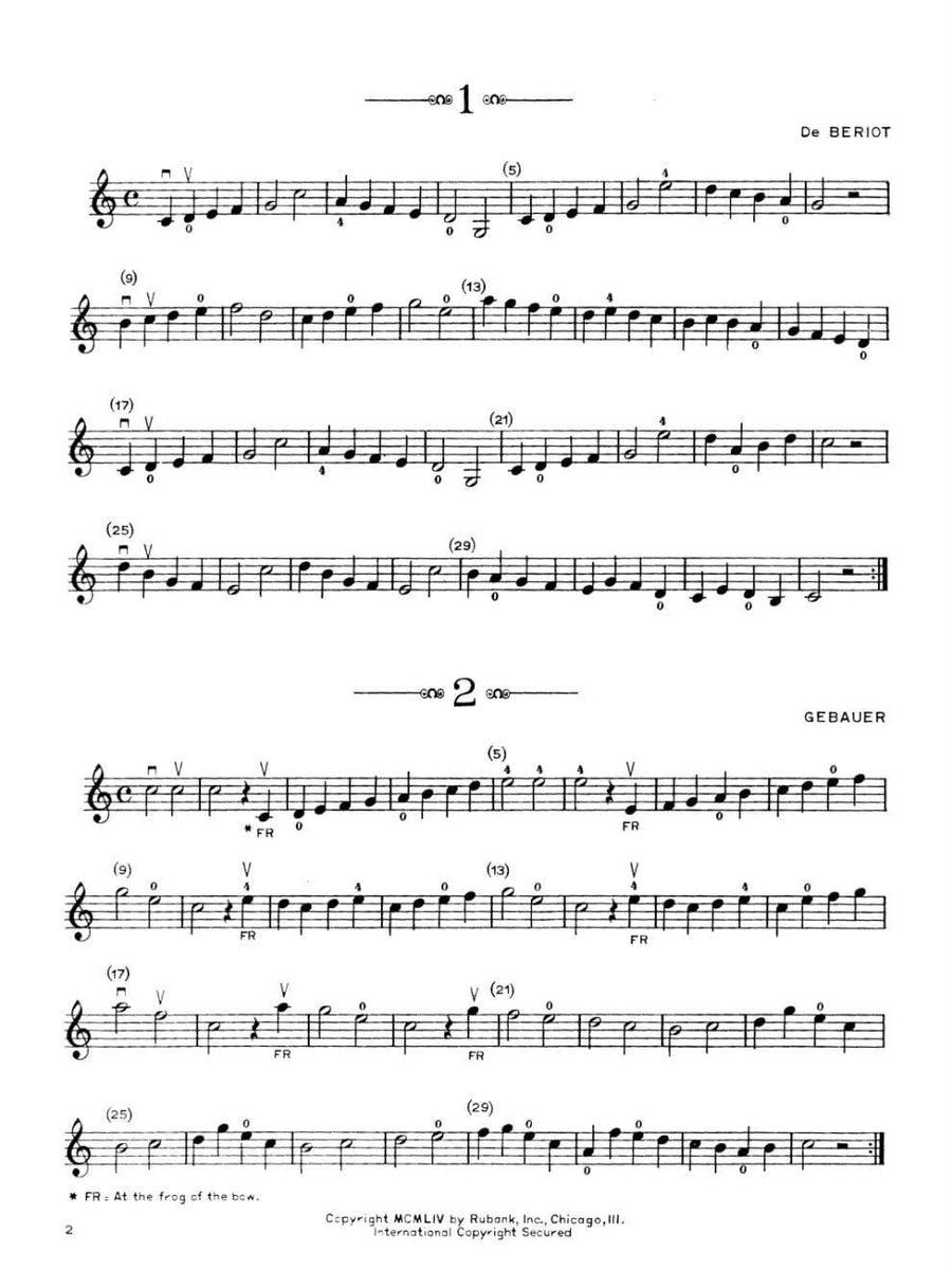 Essential Violin Etudes: Beginner Sheet Music & Exercises