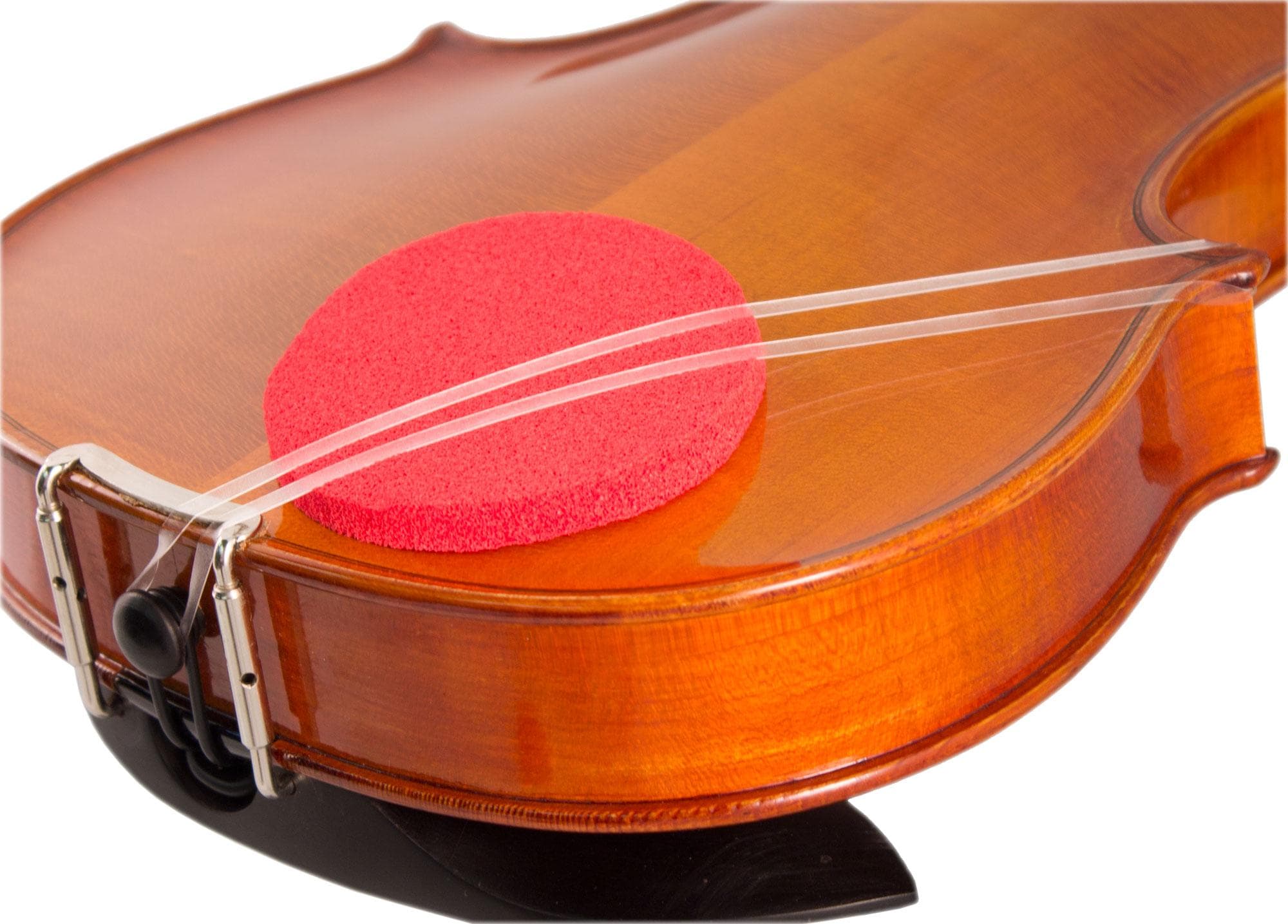 Red Sponge Shoulder Rest - Violin Accessories
