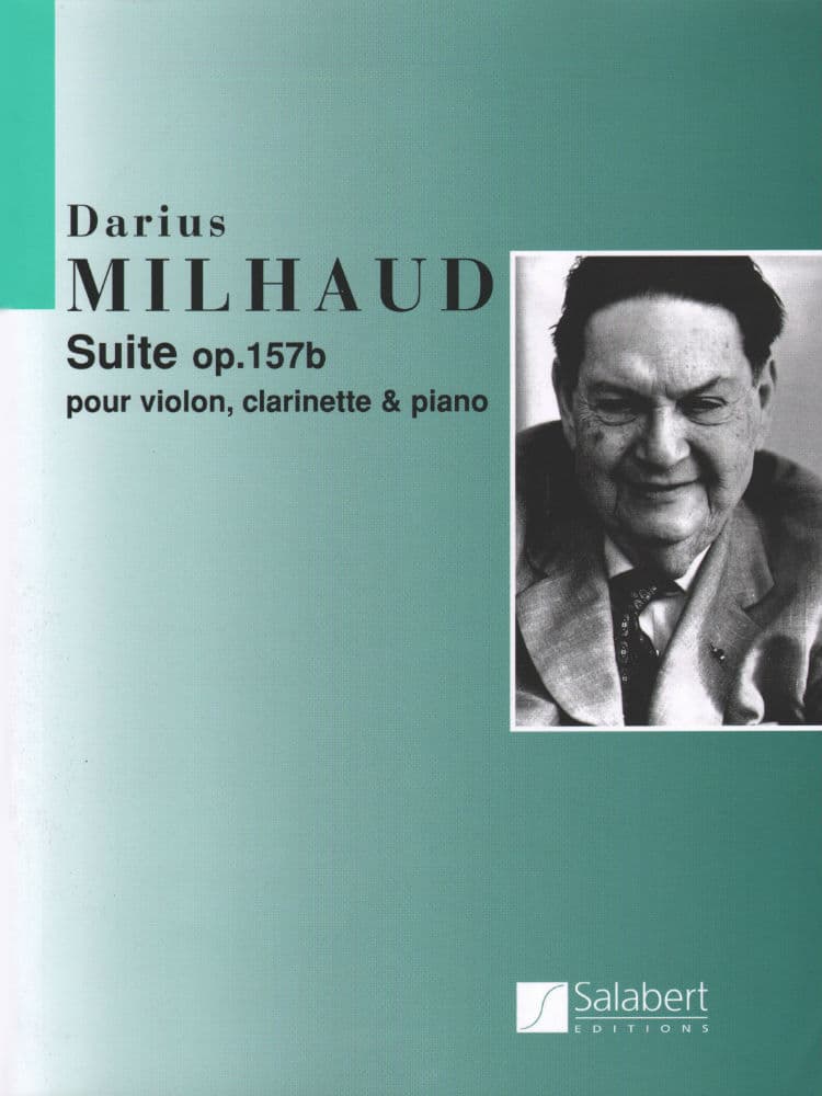 Milhaud Suite Op. 157B Sheet Music
