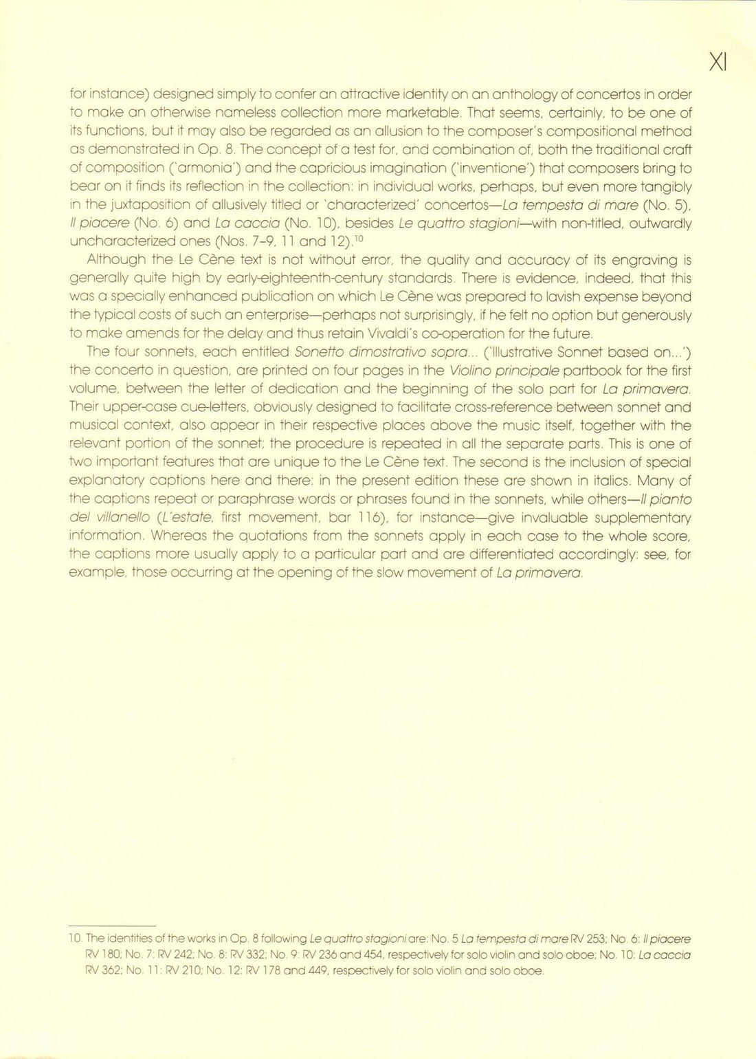 Vivaldi Four Seasons: Violin & Piano Sheet Music