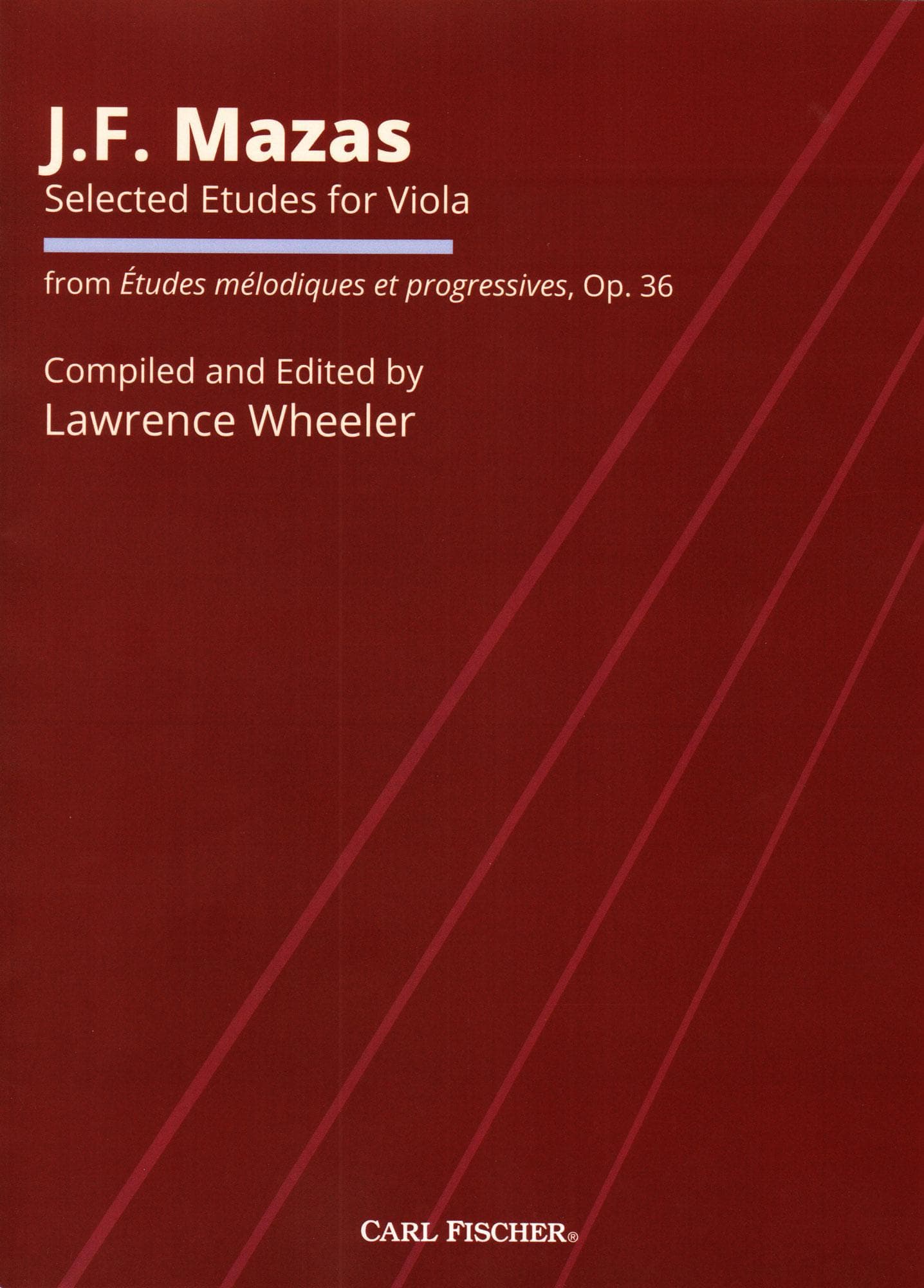 Viola Sheet Music & Technique: Mazas Etudes