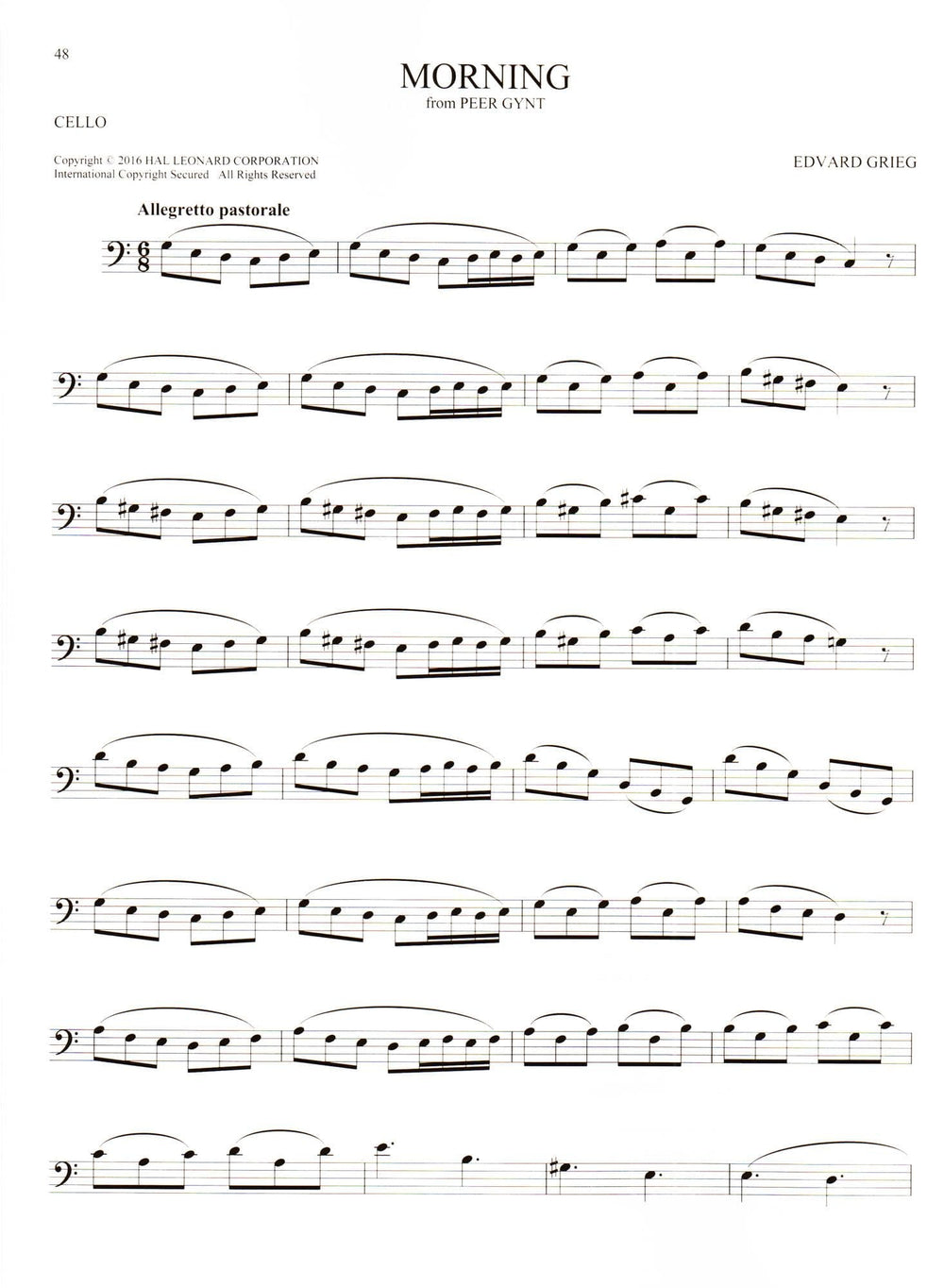 Cello Sheet Music & Scores: Classical Cello Music